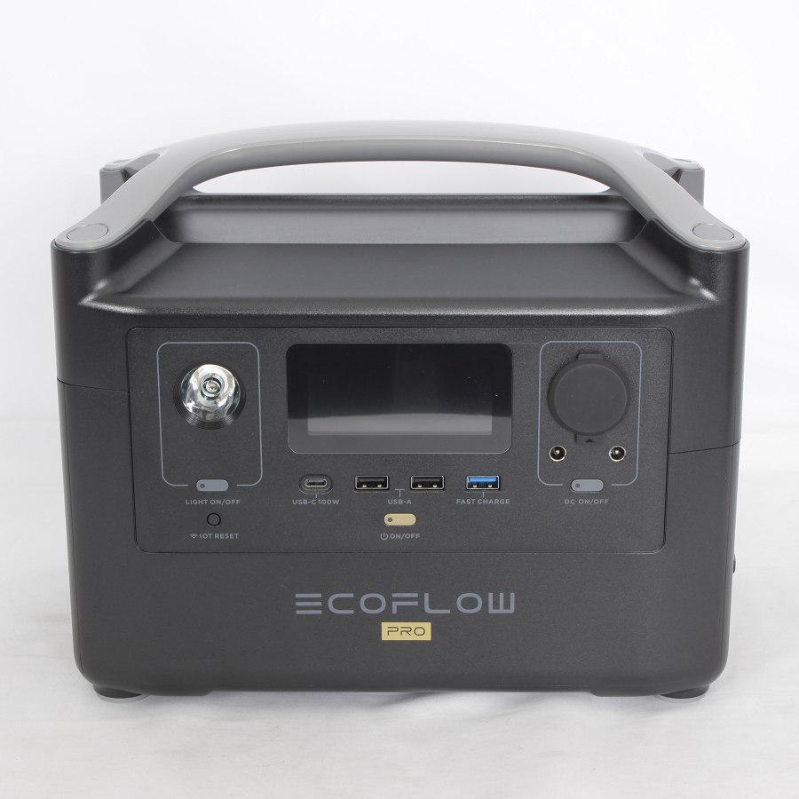 ECOFLOW 【美品】EcoFlow RIVER 600 Pro 720Wh ポータブル電源 エコフロー リバー 本体 : リファン Yahoo!ショップ - 通販 - Yahoo!ショッピング