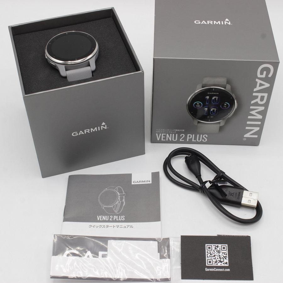 Venu 【新品】GARMIN vivo 2 Plus Powder Gray/Silver 010-02496-40 スマートウォッチ ...