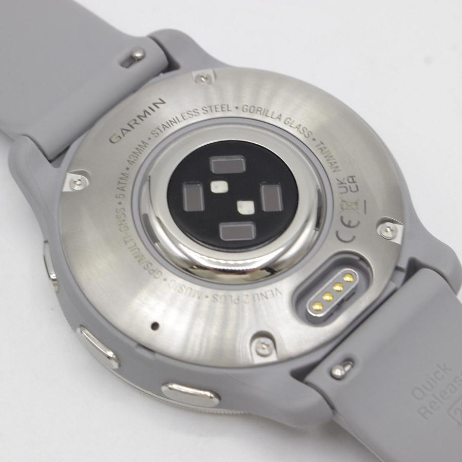 【新品】GARMIN vivo Venu 2 Plus Powder Gray/Silver 010-02496-40 スマートウォッチ ...