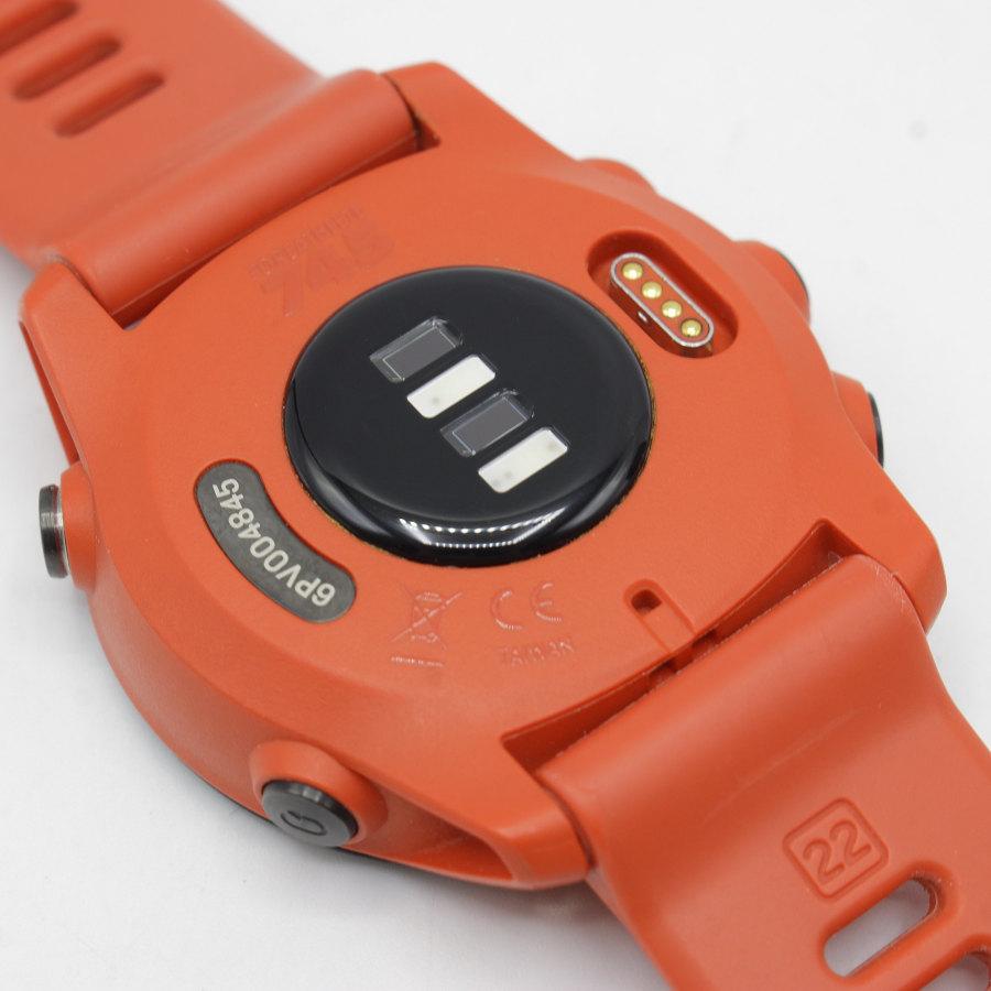 ForeAthlete 【美品】GARMIN 745 Magma Red 010-02445-42 スマートウォッチ ガーミン フォア ...