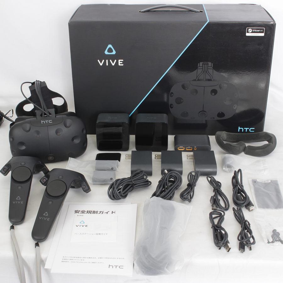 HTC VIVE Kit 99HAHZ049-00 VR ヘッドマウントディスプレイ バイブ キット 本体 : リファン Yahoo!ショップ ...