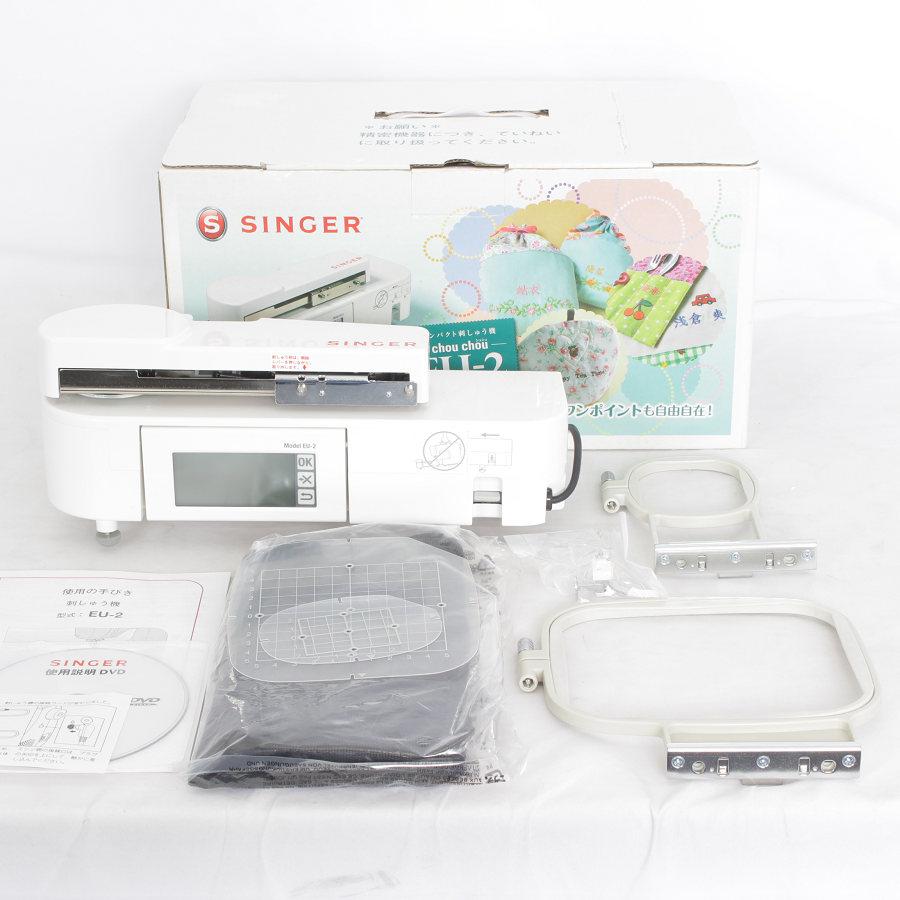 【美品】シンガー シュシュ コンパクト刺しゅう機 EU-2 SINGER chouchou 刺繍 : 028733 : リファン Yahoo ...