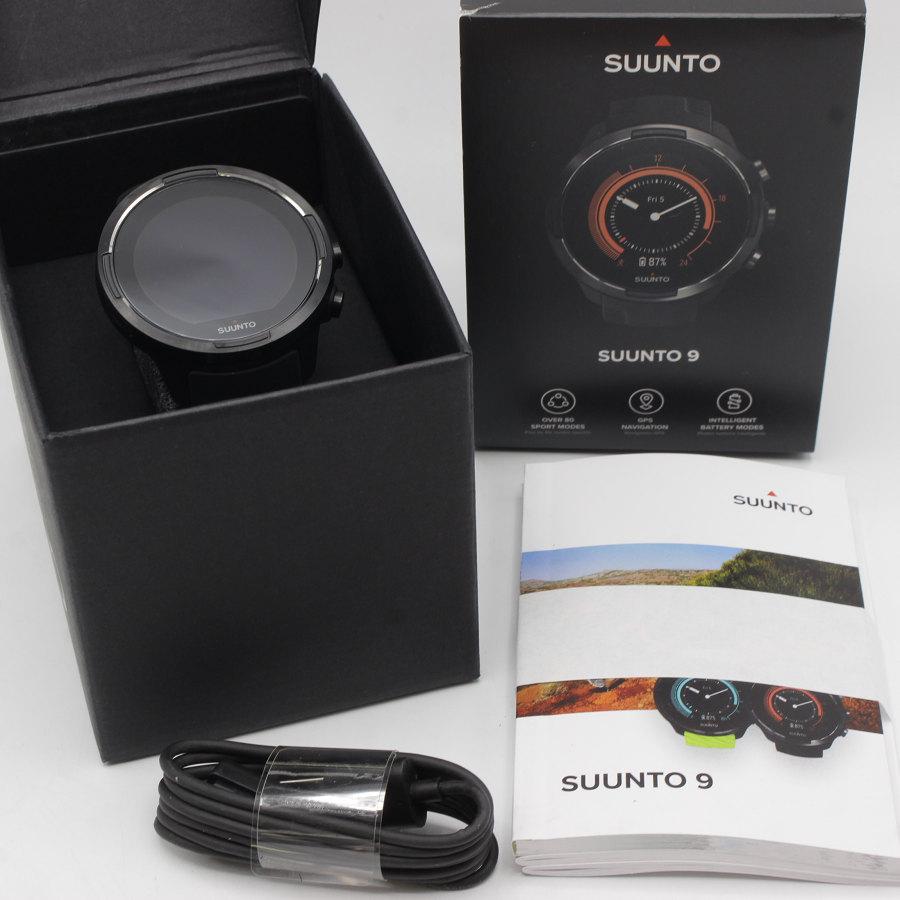 SUUNTO 【美品】SUUNTO 9 BARO SS050019000 Black スマートウォッチ スント バロ ブラック 本体 : リファン Yahoo!ショップ - 通販 ...
