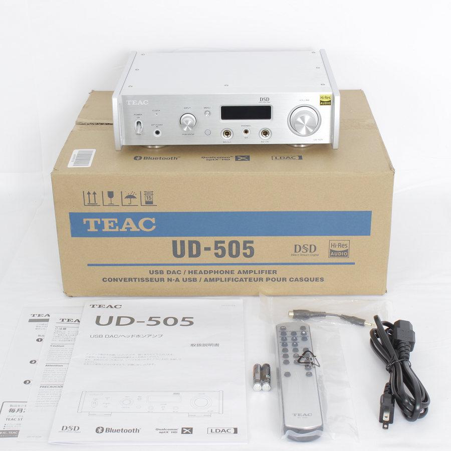 TEAC 【美品】TEAC ヘッドホンアンプ UD-505-S USB DAC シルバー ティアック 本体 : リファン Yahoo!ショップ ...