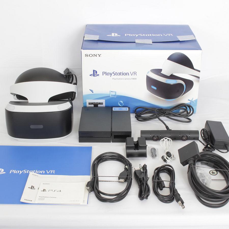 PlayStation VR CUHJ-16001 カメラ同梱版 CUH-ZVR1+CUH-ZEY2 プレイステーション 本体 : リファン ...