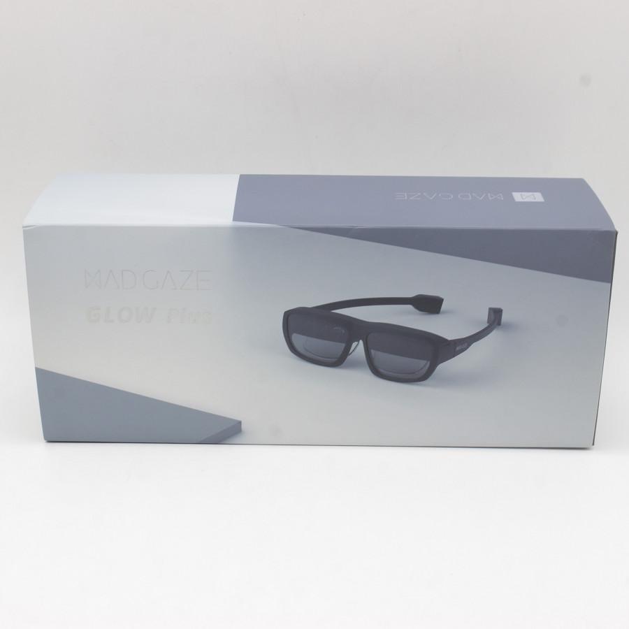 MaD 【美品】MAD Gaze GLOW PLUS スマートグラス ブラック AR MR マッドゲイズ グロウプラス 本体 : リファン ...