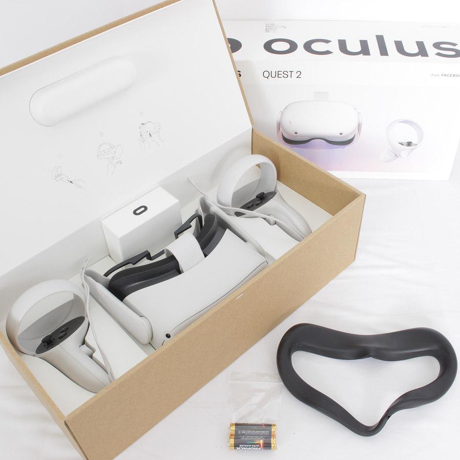 【美品】Oculus Quest2 128GB VR ヘッドマウントディスプレイ ヘッドセット オキュラスクエスト2 899-00183-02 本体 : リファン Yahoo!ショップ ...