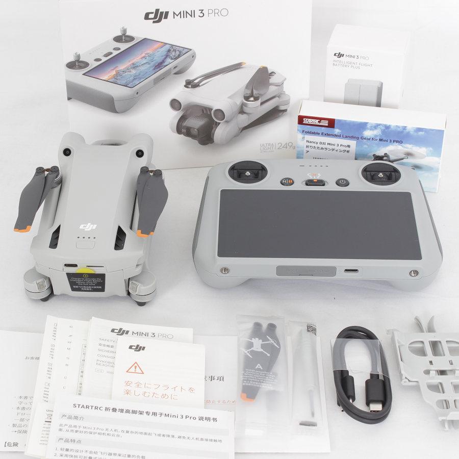 【美品】DJI Mini 3 Pro RCディスプレイコントローラー付き M16208 バッテリープラス付属 ドローン 空撮カメラ DJI RC付属 本体 : リファン Yahoo!ショップ ...