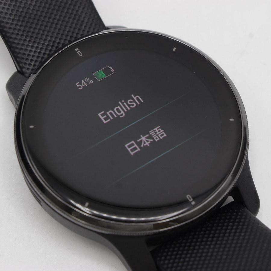 Venu 【美品】GARMIN vivo 2 Plus Black/Slate 010-02496-41 スマートウォッチ ヴェニュー プラス ...