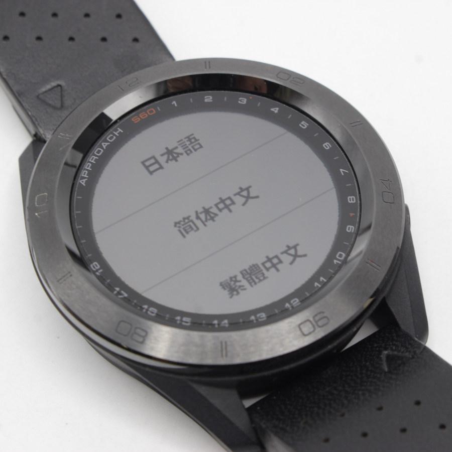 GARMIN（ガーミン） 【美品】Garmin Approach S60 Ceramic 010-01702-22 スマートウォッチ ...