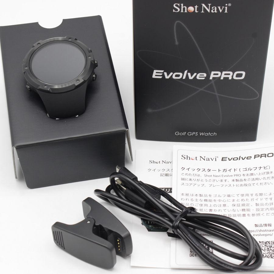ShotNavi 【美品】ShotNavi Evolve PRO ブラック 腕時計型GPSゴルフナビ 距離測定器 ショットナビ エボルブ プロ 本体 : リファン Yahoo!ショップ ...