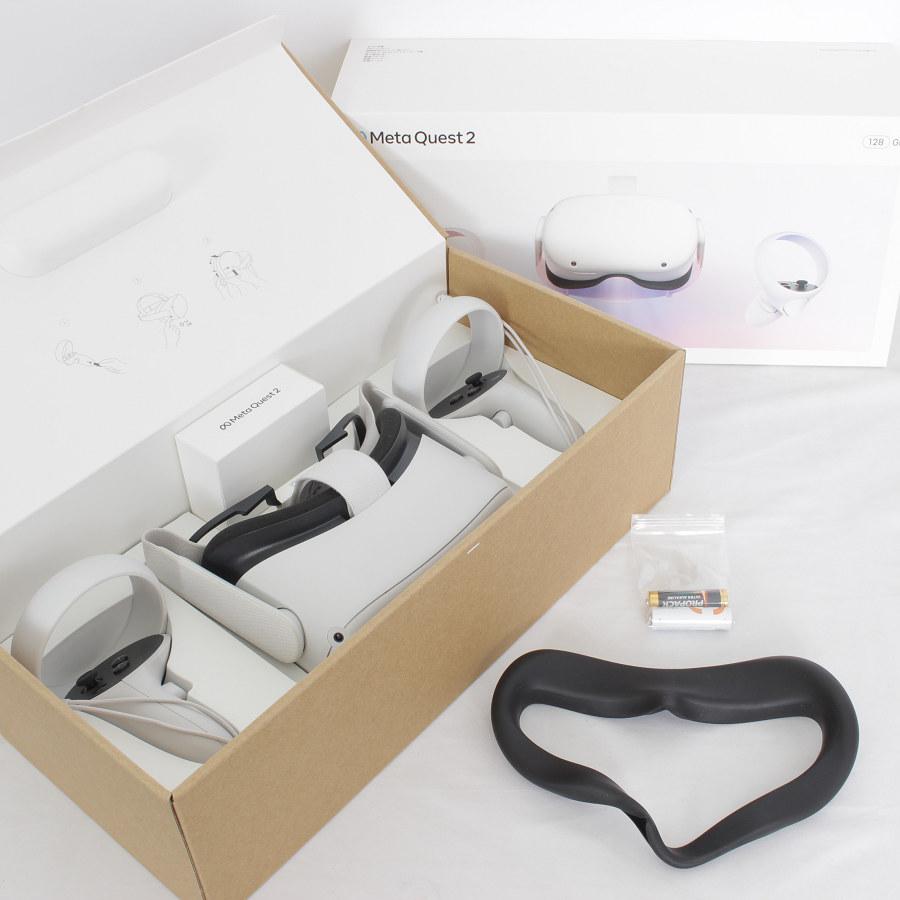 【美品】Meta Quest 2 128GB VR ヘッドマウントディスプレイ ヘッドセット メタクエスト2 オキュラスクエスト2 Oculus 本体 :031439:リファン Yahoo ...
