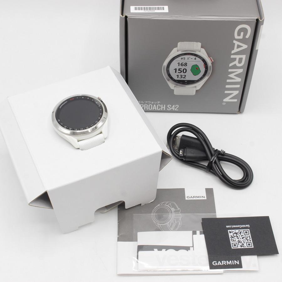 GARMIN Approach S42 White/Silver 010-02572-21 スマートウォッチ ガーミン ゴルフ アプローチ 本体 : リファン Yahoo!ショップ - 通販 ...