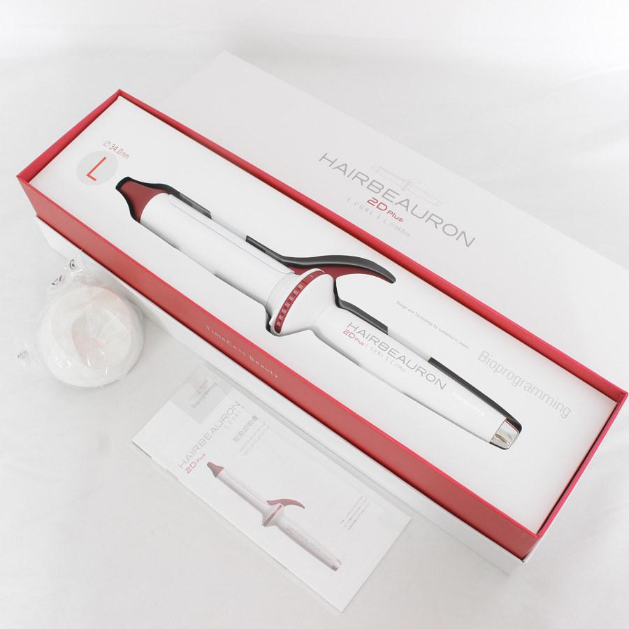 【新品】ヘアビューロン 2D Plus カール L-type 34.0mm HBRCL2D-GL-JP バイオプログラミング ヘアアイロン リュミエリーナ 本体 :031740:リファン ...
