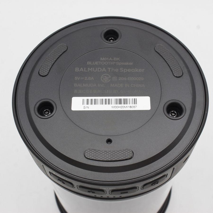 【美品】BALMUDA The Speaker M01A-BK バルミューダ ザ・スピーカー ブラック 本体 :031937:リファン Yahoo!ショップ - 通販 - Yahoo!ショッピング