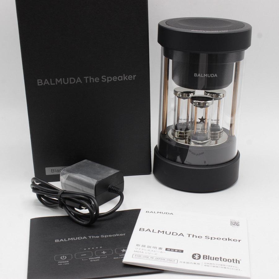 【美品】BALMUDA The Speaker M01A-BK バルミューダ ザ・スピーカー ブラック 本体 : リファン Yahoo!ショップ - 通販 - Yahoo!ショッピング