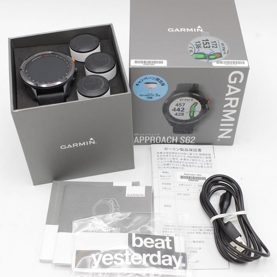 【倍々ストア+5％】GARMIN Approach S62 Black 010-02200-22 ゴルフナビ スマートウォッチ ガーミン アプローチ 本体 : リファン Yahoo!ショップ ...