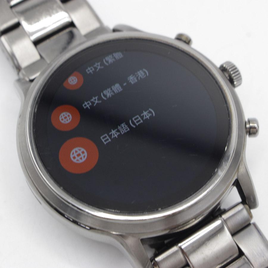 FOSSIL CARLYLE HR ジェネレーション5 FTW4024 スモークステンレススチール スマートウォッチ フォッシル 腕時計 本体 ...