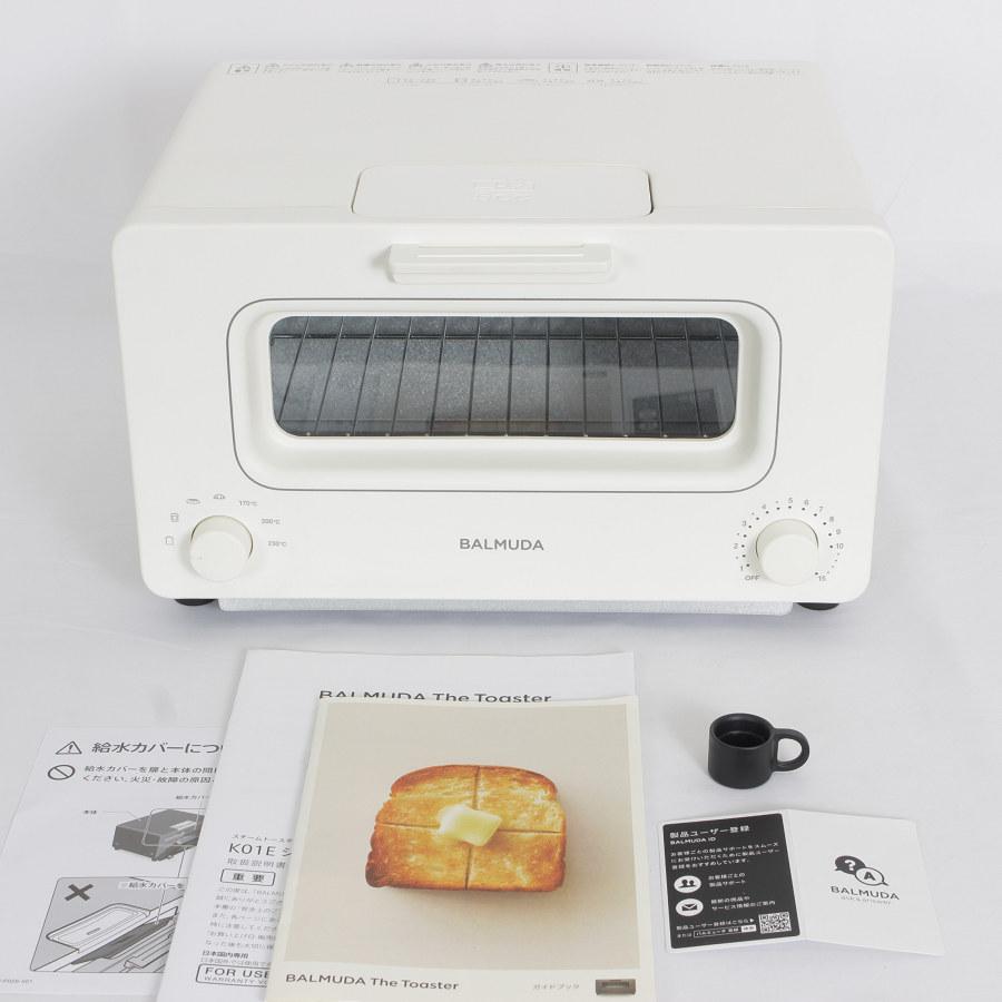 【倍々ストア+5％】BALMUDA The Toaster K01E-WS スチームオーブントースター ホワイト バルミューダ ザ・トースター 本体 : リファン Yahoo!ショップ ...