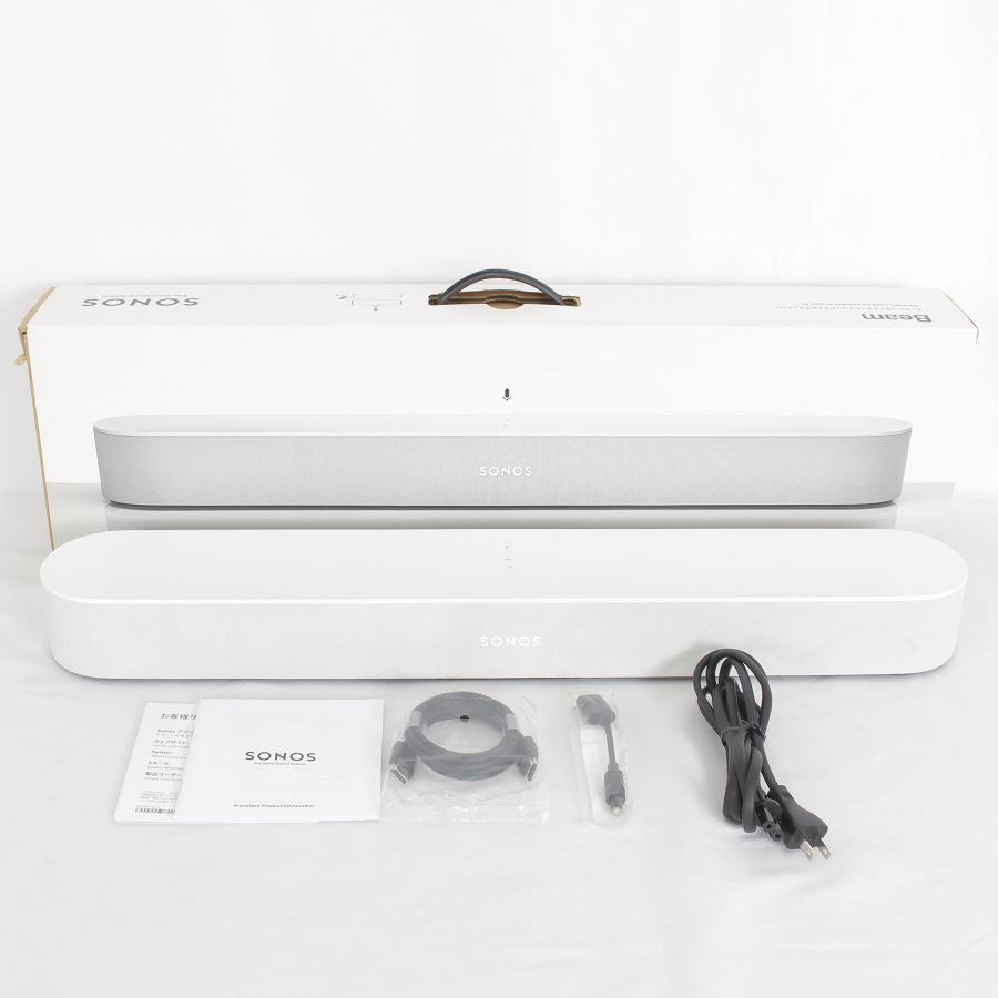 【ボーナスストア+5％】Sonos Beam スマートTVサウンドバー BEAM1JP1 ホワイト ソノス ビーム 本体 : リファン Yahoo!ショップ - 通販 - Yahoo!ショッピング