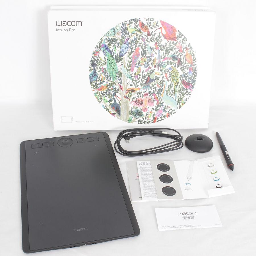 ボーナスストア+5％【美品】Wacom Intuos Pro Medium PTH-660/K0 ペンタブレット ワコム ペンタブ 板タブ 本体 : リファン Yahoo!ショップ - 通販 ...