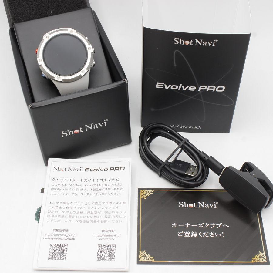 【ボーナスストア+5％】ShotNavi Evolve PRO ホワイト 腕時計型GPSゴルフナビ ショットナビ エボルブ プロ ゴルフ 本体 : リファン Yahoo!ショップ - 通販 ...