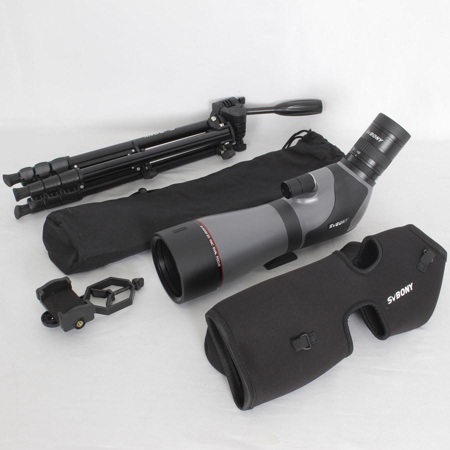 ボーナスストア+5％【美品】SVBONY SV46P フィールドスコープ 三脚付き 20-60X80 ED FMC デュアルフォーカス エスブイボニー 本体 : 034142 : リファン ...