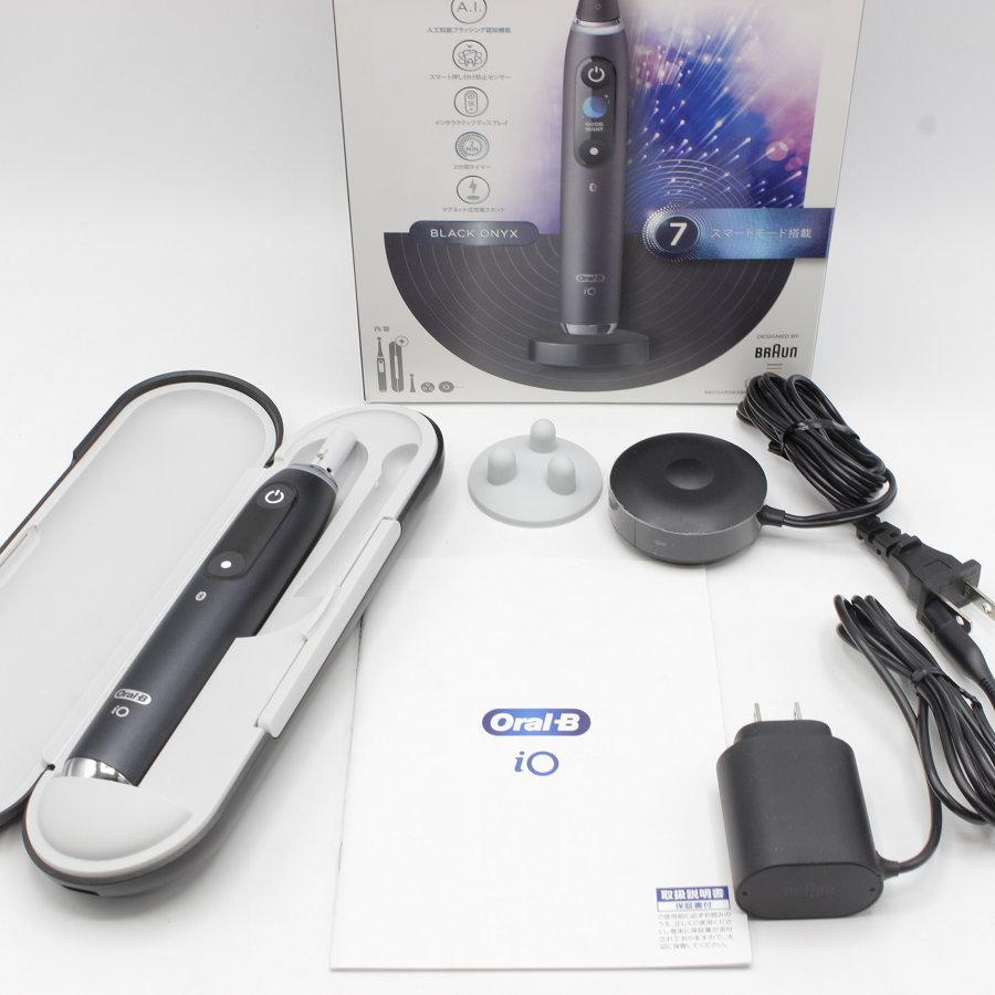ボーナスストア+5％【美品】ブラウン オーラルB iO9 iOM92B22ACBK オニキスブラック 電動歯ブラシ 本体 : リファン ...