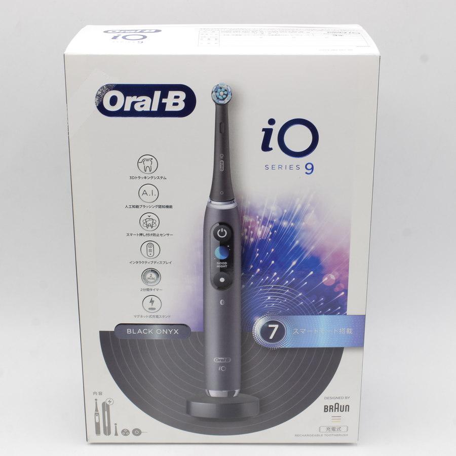 ボーナスストア+5％【美品】ブラウン オーラルB iO9 iOM92B22ACBK オニキスブラック 電動歯ブラシ 本体 : リファン ...