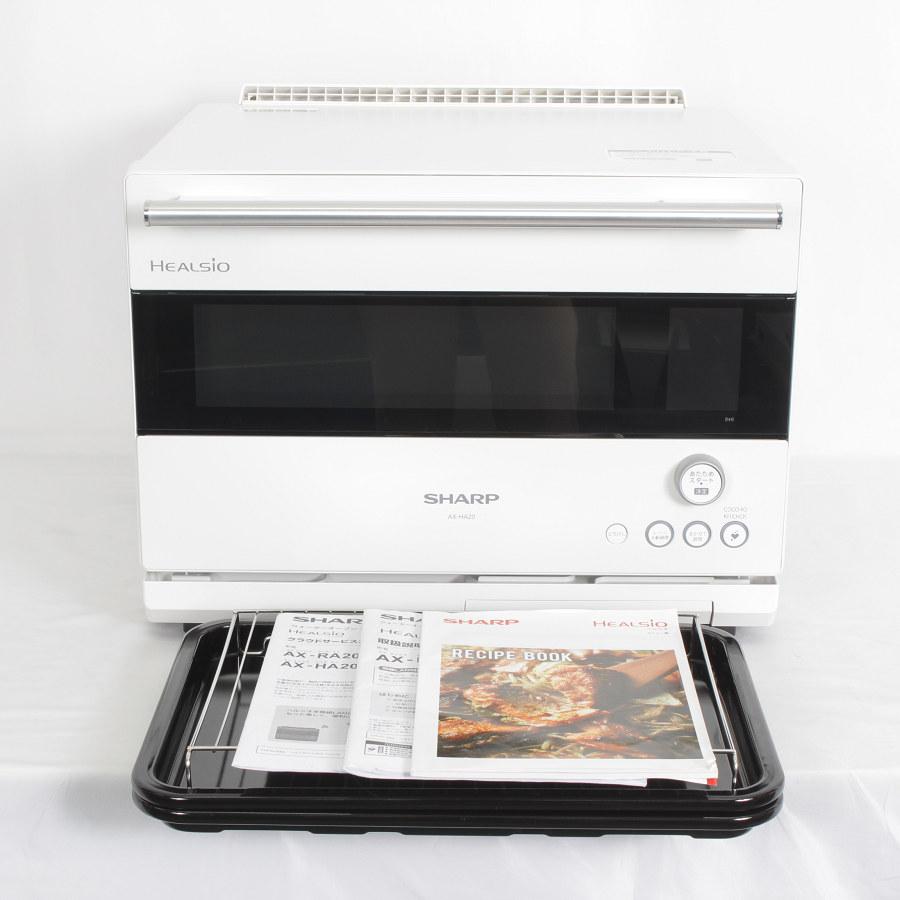 ボーナスストア+5％【美品】シャープ ヘルシオ AX-HA20-W ホワイト 30L ウォーターオーブンレンジ 電子レンジ SHARP HELSIO 本体 : リファン Yahoo!ショップ ...