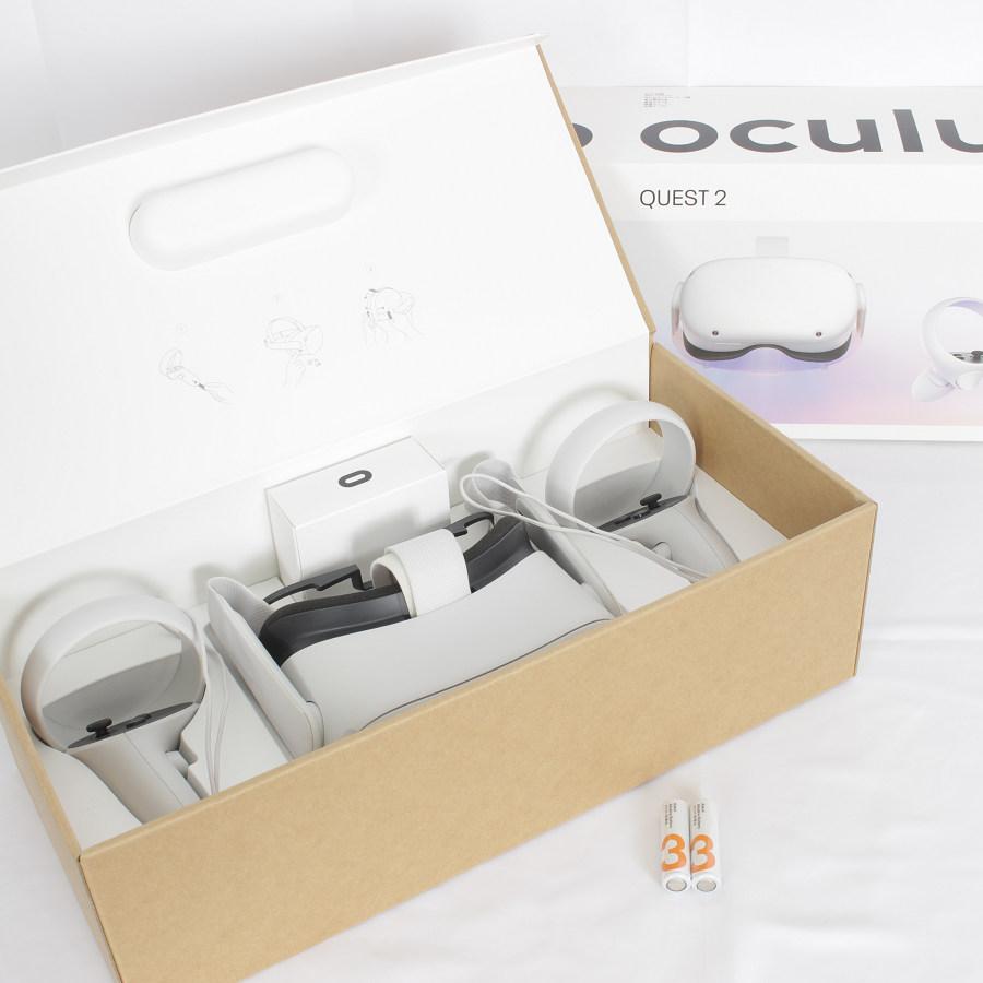 【ボーナスストア+5％】Oculus Quest2 64GB VR ヘッドマウントディスプレイ ヘッドセット オキュラスクエスト2 301-00352-01 メタ 本体 : 034756 ...