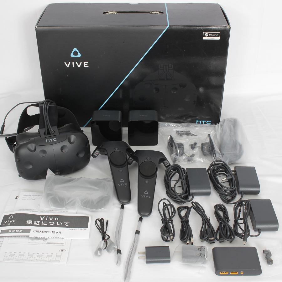 ボーナスストア+5％【美品】HTC VIVE Kit 99HAHZ054-00 VR ヘッドマウントディスプレイ 本体 : 035769 : リファン Yahoo!ショップ - 通販 ...