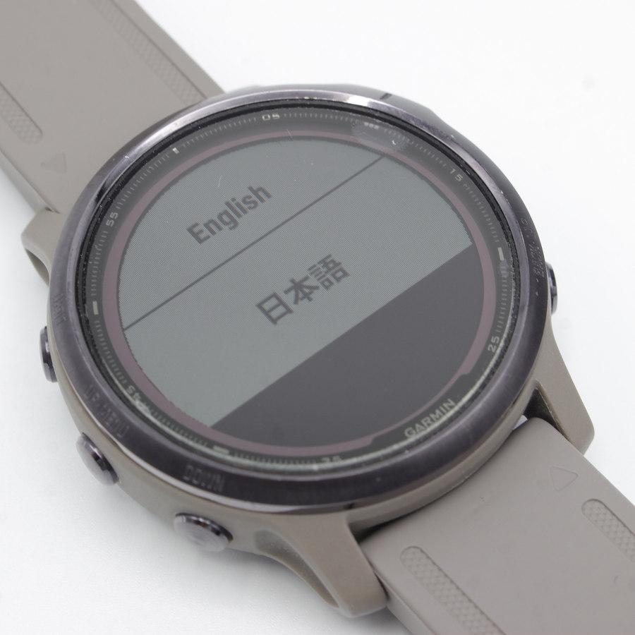 ボーナスストア+5％【美品】GARMIN fenix 6S Pro Dual Power WOA Amethyst/Shale 010 ...