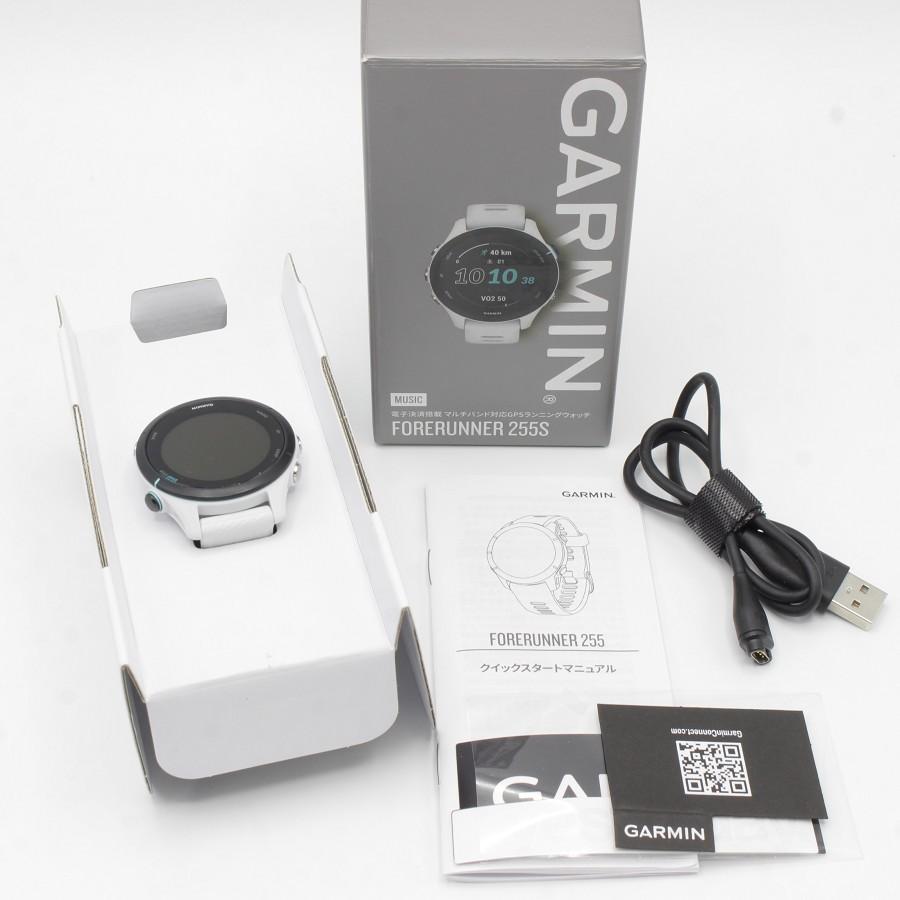 【ボーナスストア+5％】GARMIN Forerunner 255S Music White 010-02641-77 スマートウォッチ ガーミン フォアランナー ミュージック 本体 ...