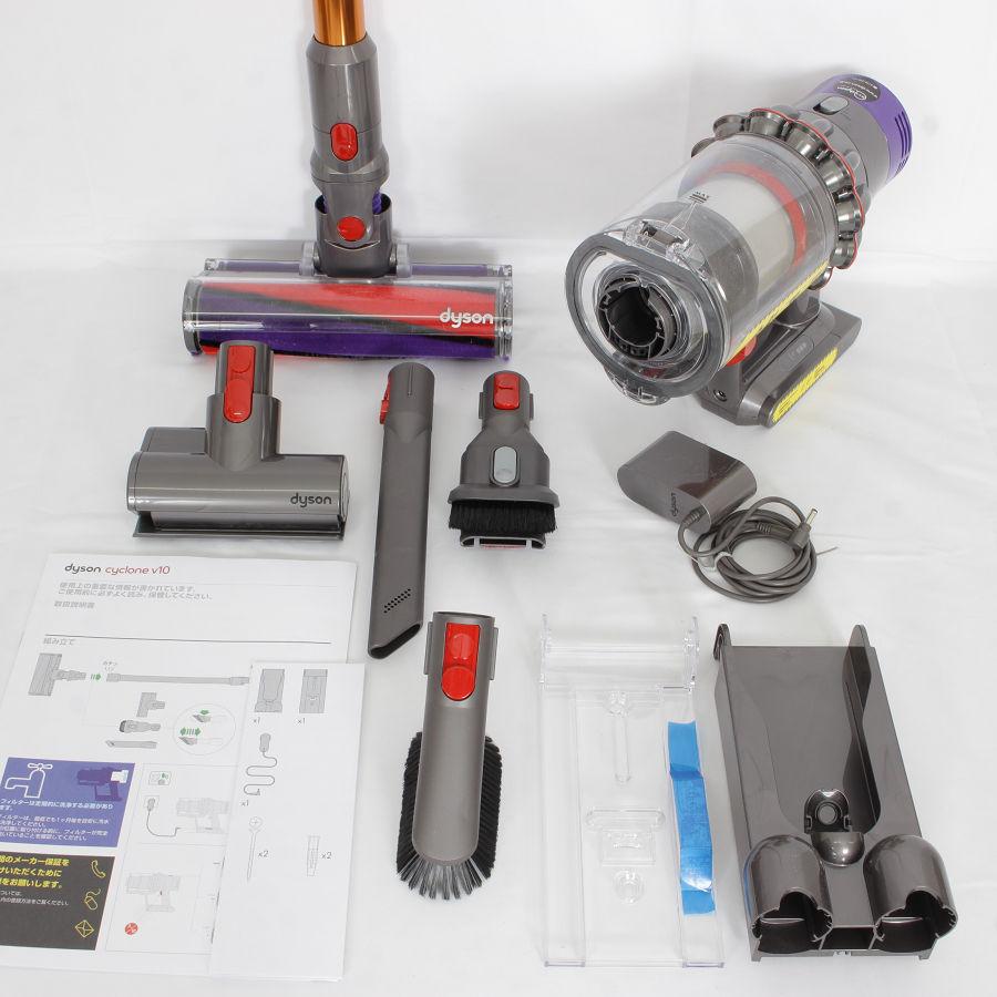 ボーナスストア+5％【美品】 Dyson Cyclone V10 Fluffy SV12 FF コードレススティッククリーナー サイクロン掃除機 ダイソン 本体 : リファン Yahoo ...