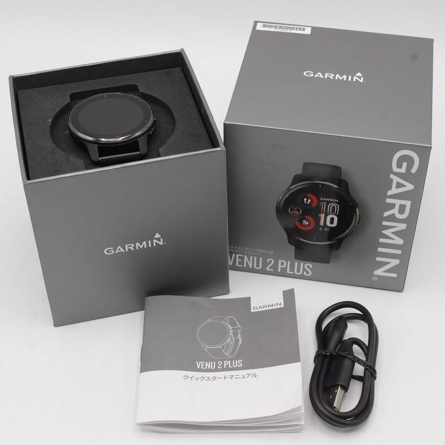 【ボーナスストア+5％】GARMIN vivo Venu 2 Plus Black/Slate 010-02496-41 スマートウォッチ ...