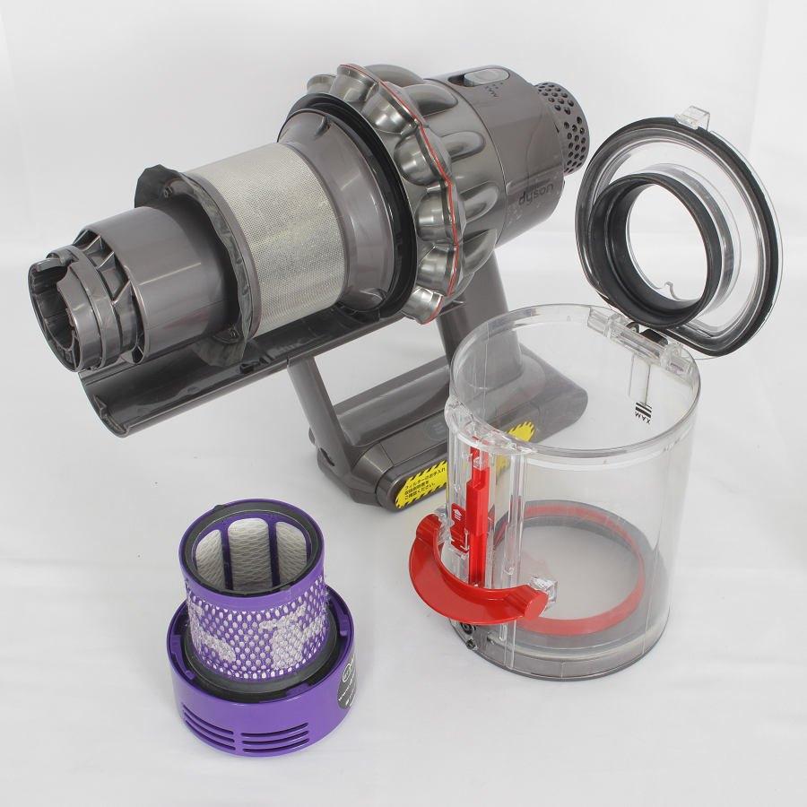 【ボーナスストア+5％】Dyson Cyclone V10 Fluffy Black SV12 FF LF BK 直販限定モデル ブラック コードレスクリーナー 掃除機 ダイソン 本体 : リ ...