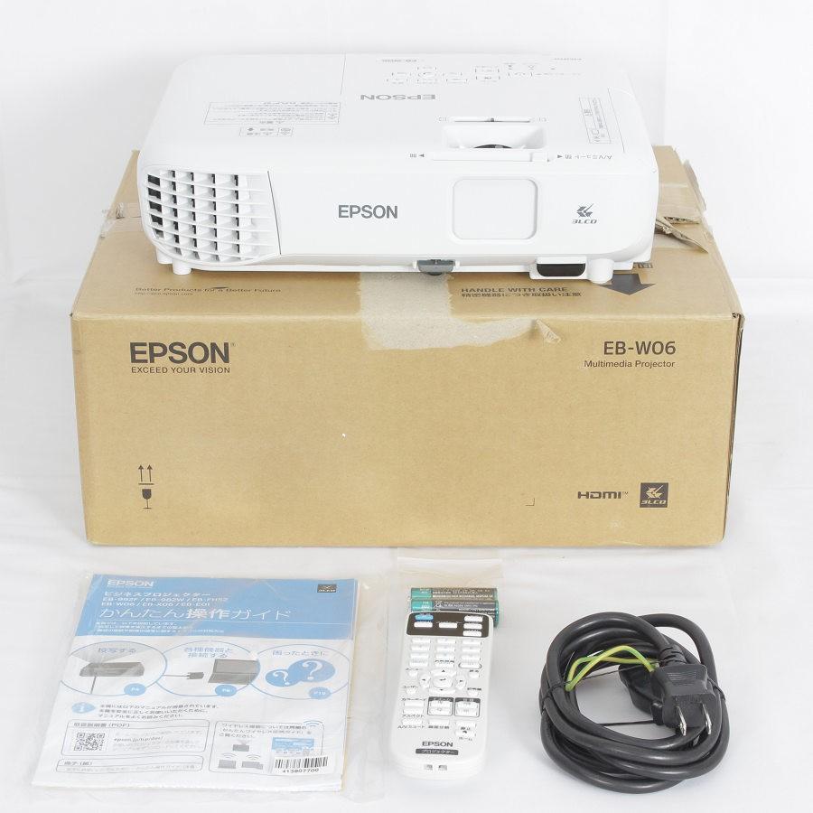 ボーナスストア+5％【美品】エプソン EB-W06 ビジネスプロジェクター 3,700lm/WXGA スタンダードモデル EPSON 本体 : 037032 : リファン Yahoo!ショップ ...