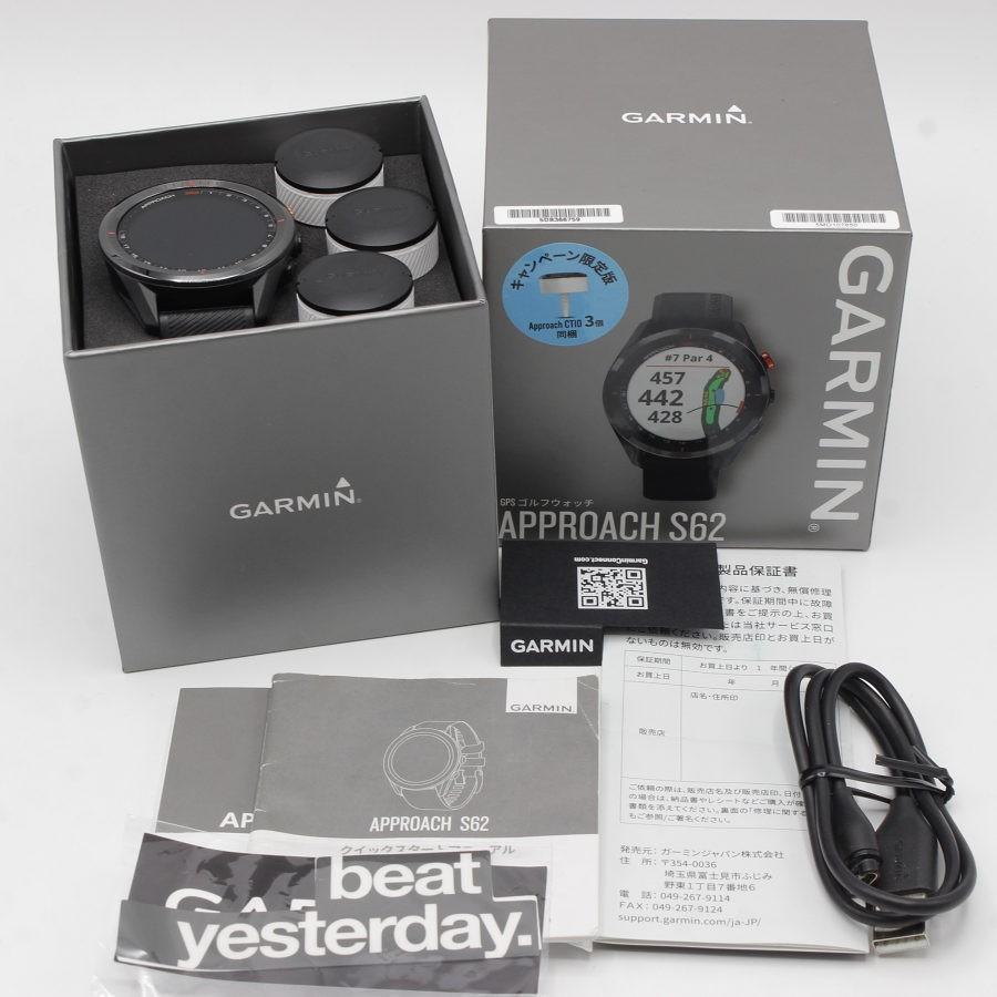 【ボーナスストア+5％】GARMIN Approach S62 Black 010-02200-22 ゴルフナビ スマートウォッチ ガーミン アプローチ 本体 : リファン Yahoo ...