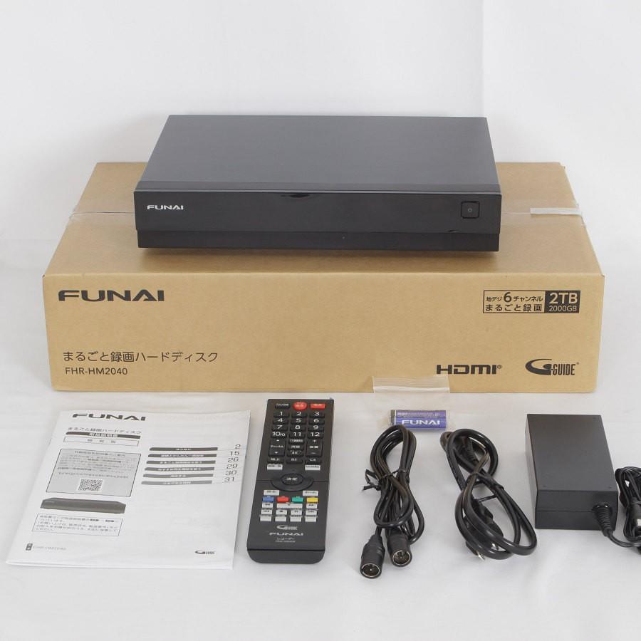 【ボーナスストア+5％】FUNAI FHR-HM2040 まるごと録画ハードディスク 2TB フナイ 本体 : リファン Yahoo!ショップ - 通販 - Yahoo!ショッピング