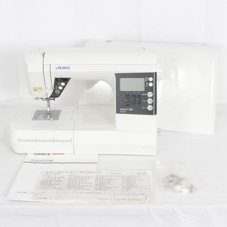 ボーナスストア+5％【美品】ジューキ GRACE 200 HZL-G200 コンピュータミシン JUKI 本体 : リファン Yahoo!ショップ - 通販 - Yahoo!ショッピング