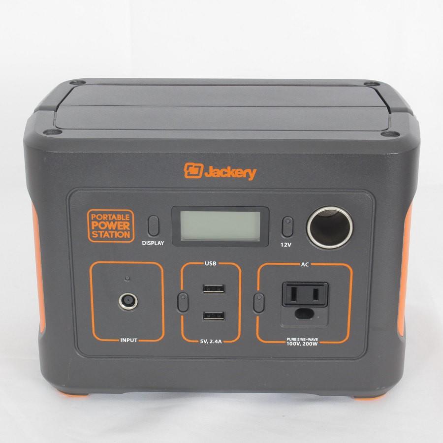 ボーナスストア+5％【美品】Jackery 400 PTB041 専用バッグ付き 大容量 ポータブル電源 112200mAh/400Wh 蓄電池 非常用電源 ジャクリ 本体 : リファン ...