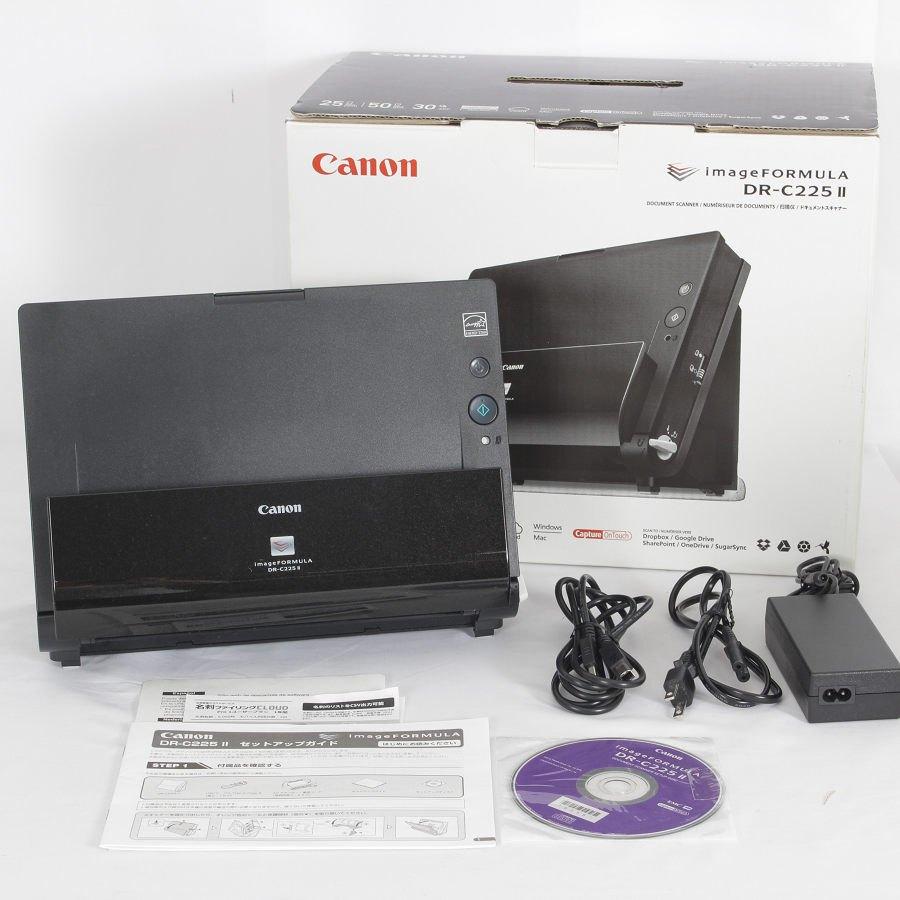 ボーナスストア+5％【美品】Canon imageFORMULA DR-C225 II ドキュメントスキャナー キャノン 本体 : リファン Yahoo!ショップ - 通販 - Yahoo ...