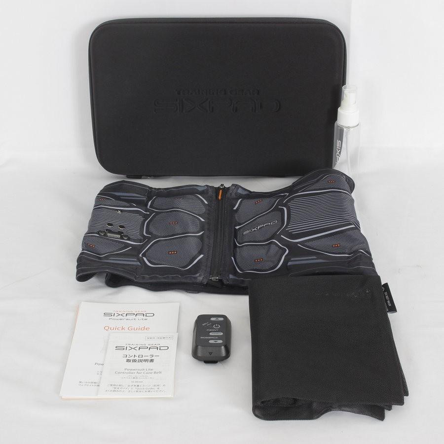 【ボーナスストア+5％】MTG SIXPAD Powersuit Core Belt SE-BC00B-M リモコンセット シックスパッド パワースーツ コアベルト Mサイズ 本体 : リ ...
