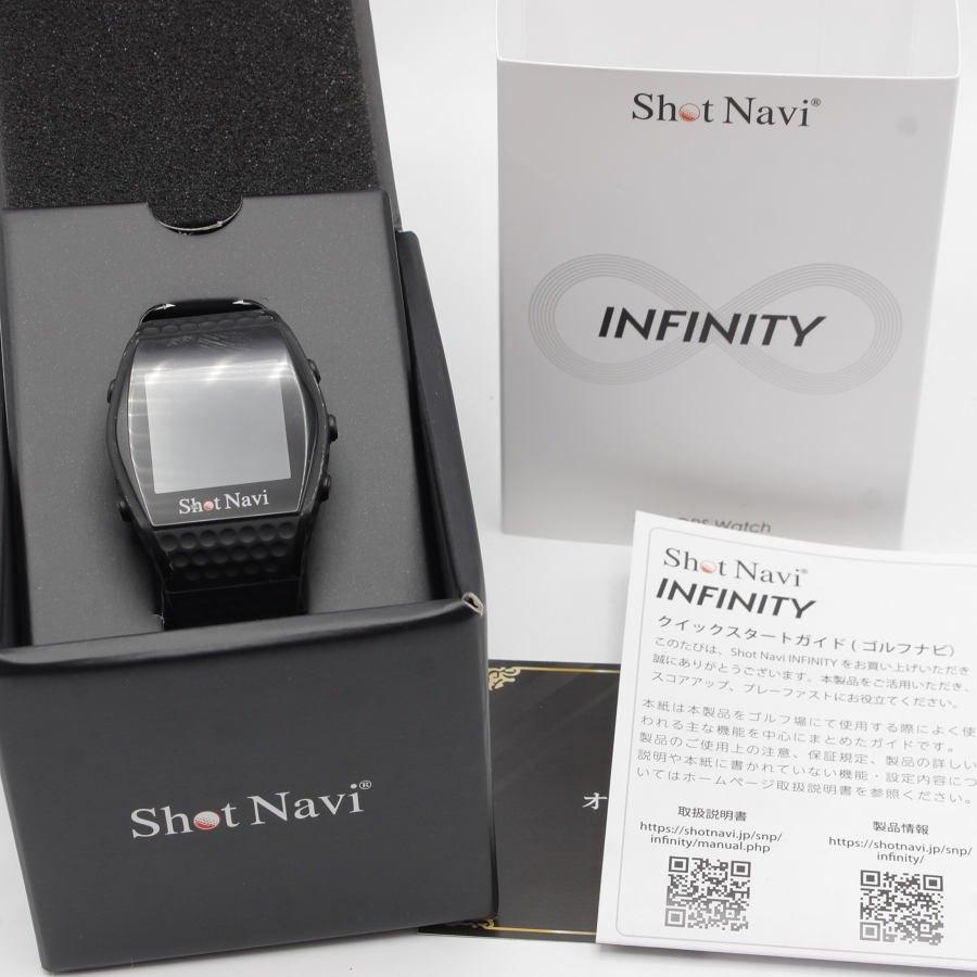 【ボーナスストア+5％】ShotNavi INFINITY ブラック 腕時計型ゴルフ用GPSナビ ショットナビ インフィニティ 本体 : リファン Yahoo!ショップ - 通販 ...