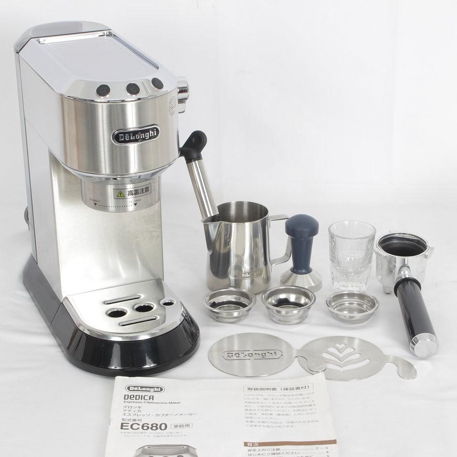 【ボーナスストア+5％】デロンギ デディカ EC680M エスプレッソ カプチーノメーカー DeLonghi 本体 : リファン Yahoo ...
