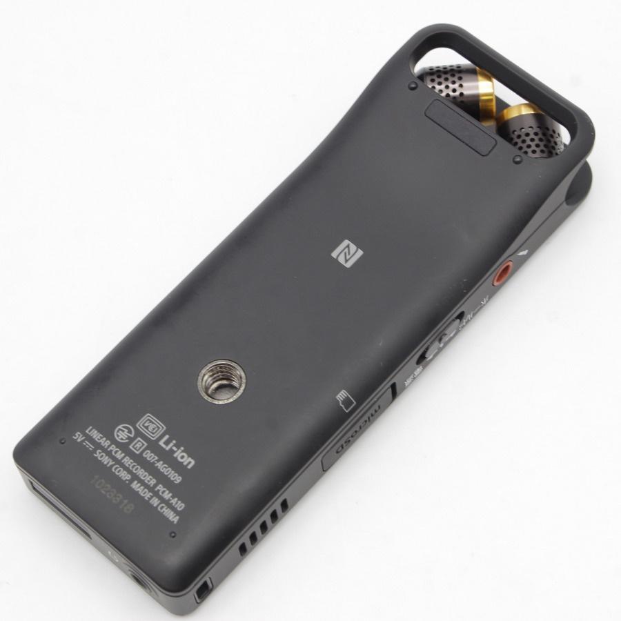 ボーナスストア+5％【美品】SONY PCM-A10 リニアPCM ICレコーダー 16GB ハイレゾ録音再生 ソニー 本体 : 040012 ...