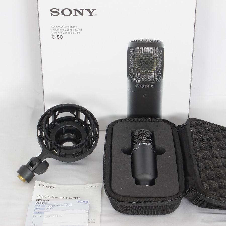 ボーナスストア+5％【美品】SONY C-80 コンデンサーマイク ホームスタジオ用 マイクロホン ソニー 本体 : リファン Yahoo!ショップ - 通販 - Yahoo!ショッピング