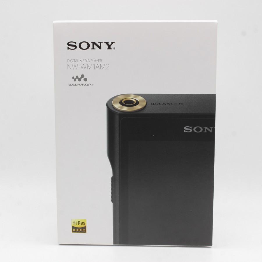 ボーナスストア+5％【美品】SONY WALKMAN NW-WM1AM2 128GB ブラック ポータブルオーディオプレーヤー ソニー メモリーオーディオ ウォークマン WM1シリーズ 本体 ...