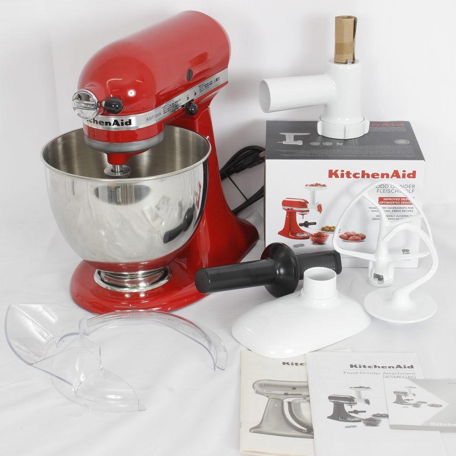 ボーナスストア+5％【美品】キッチンエイド アルチザン 9KSM162ER レッド 4.8L スタンドミキサー KitchenAid 本体 : リファン Yahoo!ショップ - 通販 ...